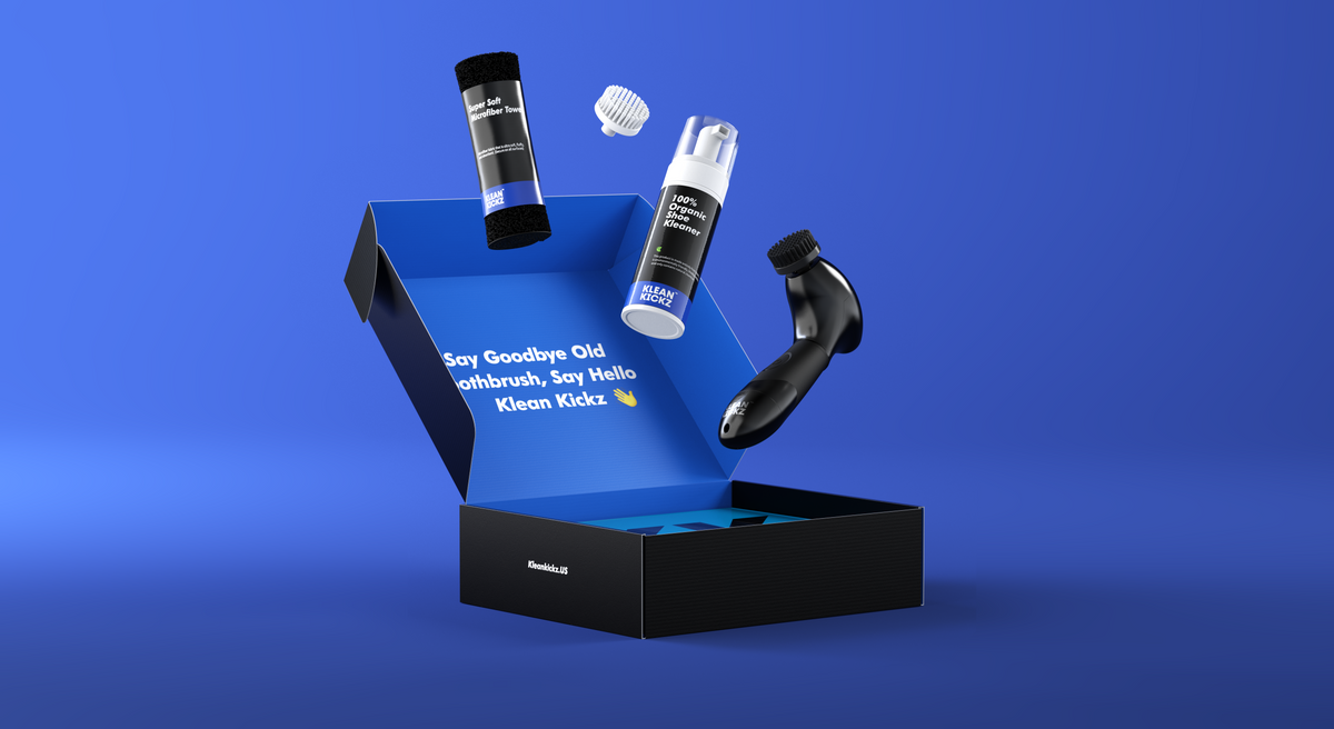 Klean Kickz™ The Ultimate Motorized Sneaker Cleaner